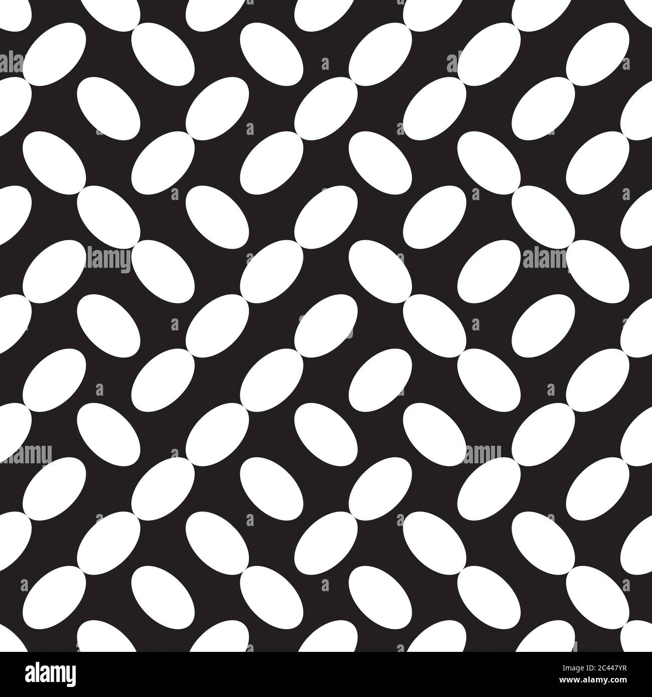 Seamless pattern with oblique white ellipses Stock Vector Image & Art ...