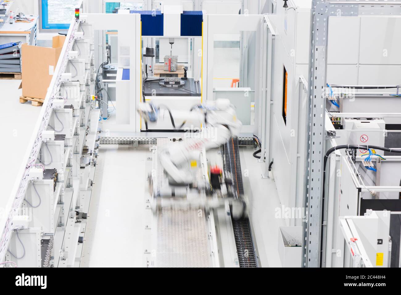 Machinery in a factory Stock Photo - Alamy
