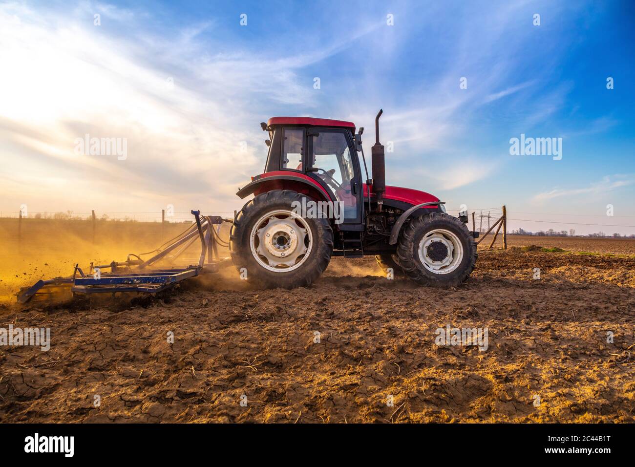 Man plowing field hi-res stock photography and images - Alamy