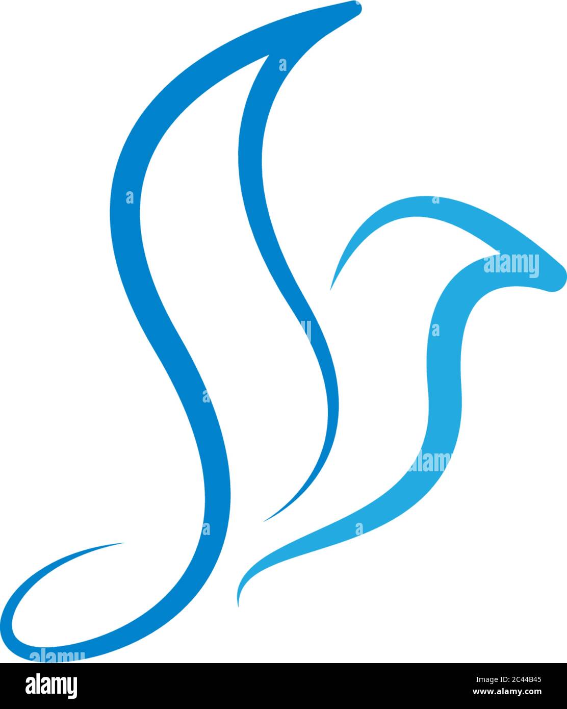 Dove logo template vector icon illustration design Stock Vector Image ...