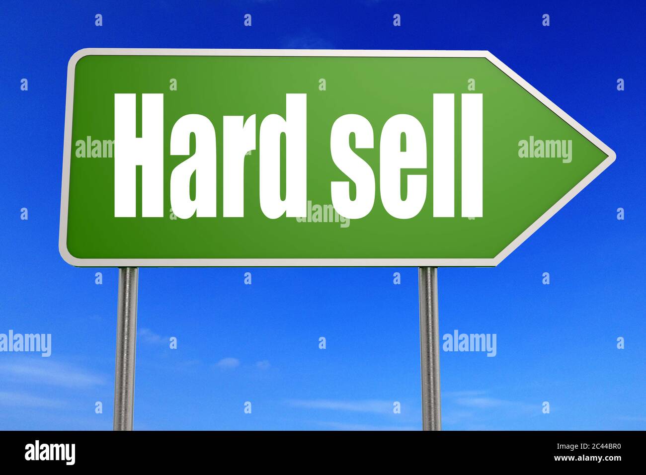 Hard sell word hi-res stock photography and images - Alamy