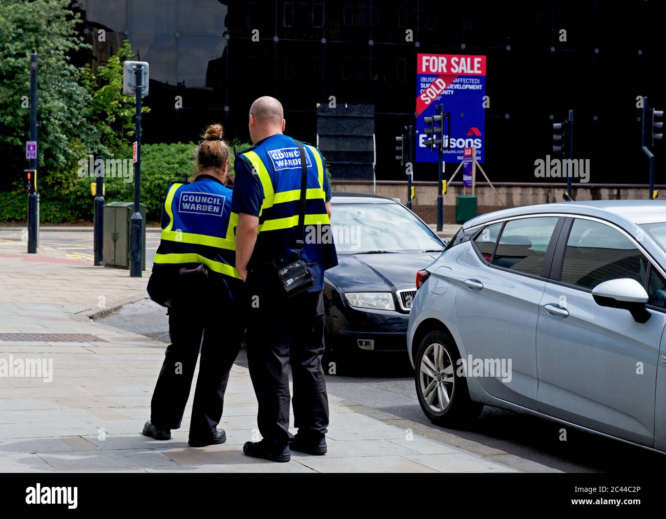 Traffic warden man hi-res stock photography and images - Alamy