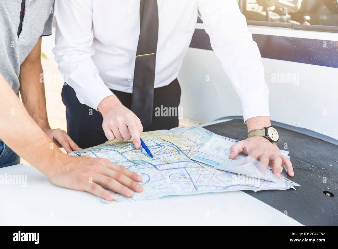 Flight route map hi-res stock photography and images - Alamy