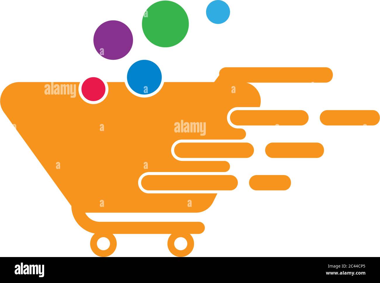 Shop logo template vector icon illustration design Stock Vector Image ...