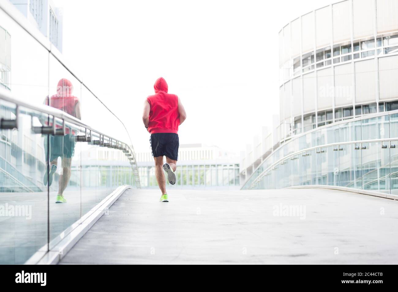 Man jogging alone on hi-res stock photography and images - Alamy