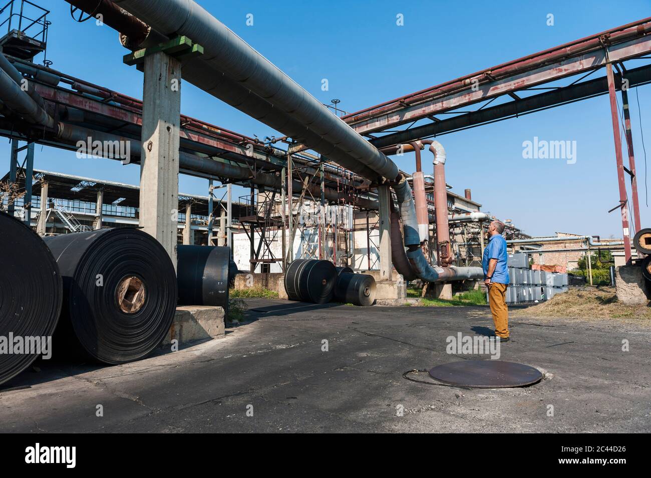 Processing pipe hi-res stock photography and images - Alamy