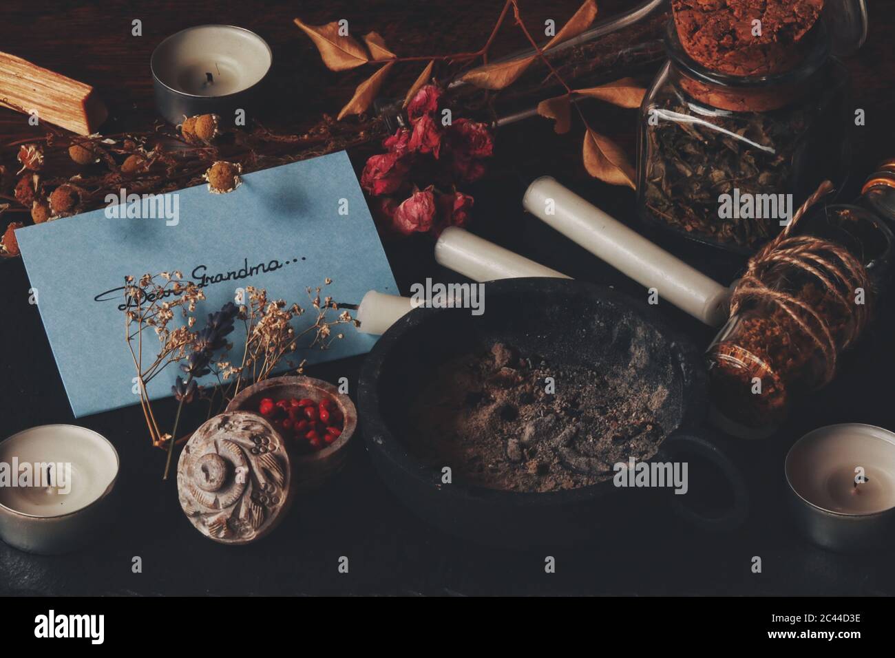 Summoning spirits hi-res stock photography and images - Alamy