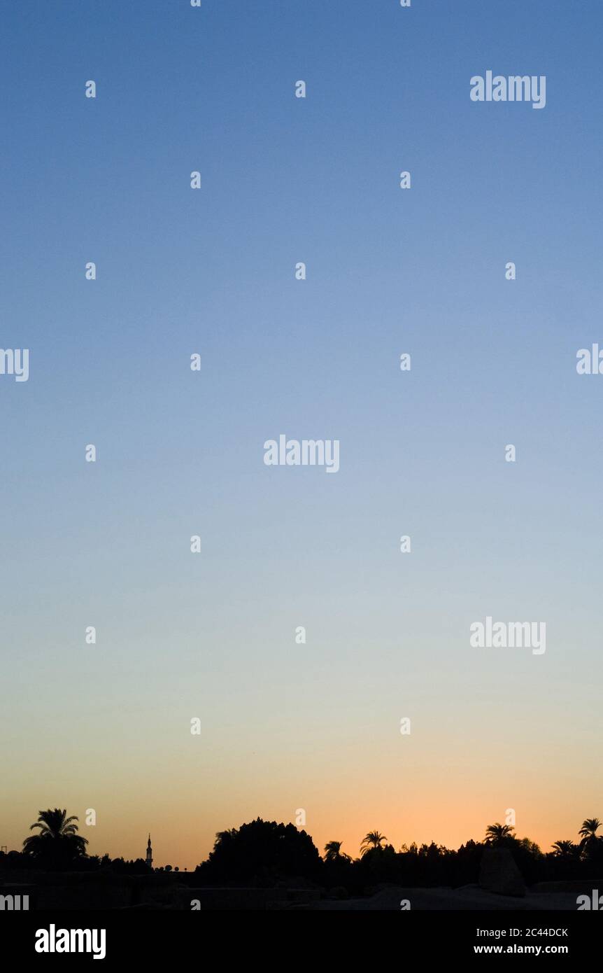 Landscape in Luxor, Egypt Stock Photo - Alamy