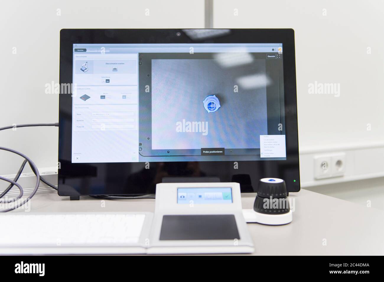 Close-up of a desktop pc in a factory Stock Photo - Alamy