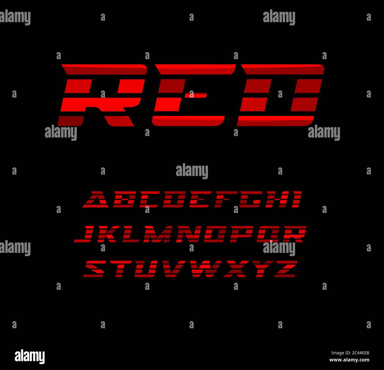 Predatory letters Stock Vector Images - Alamy