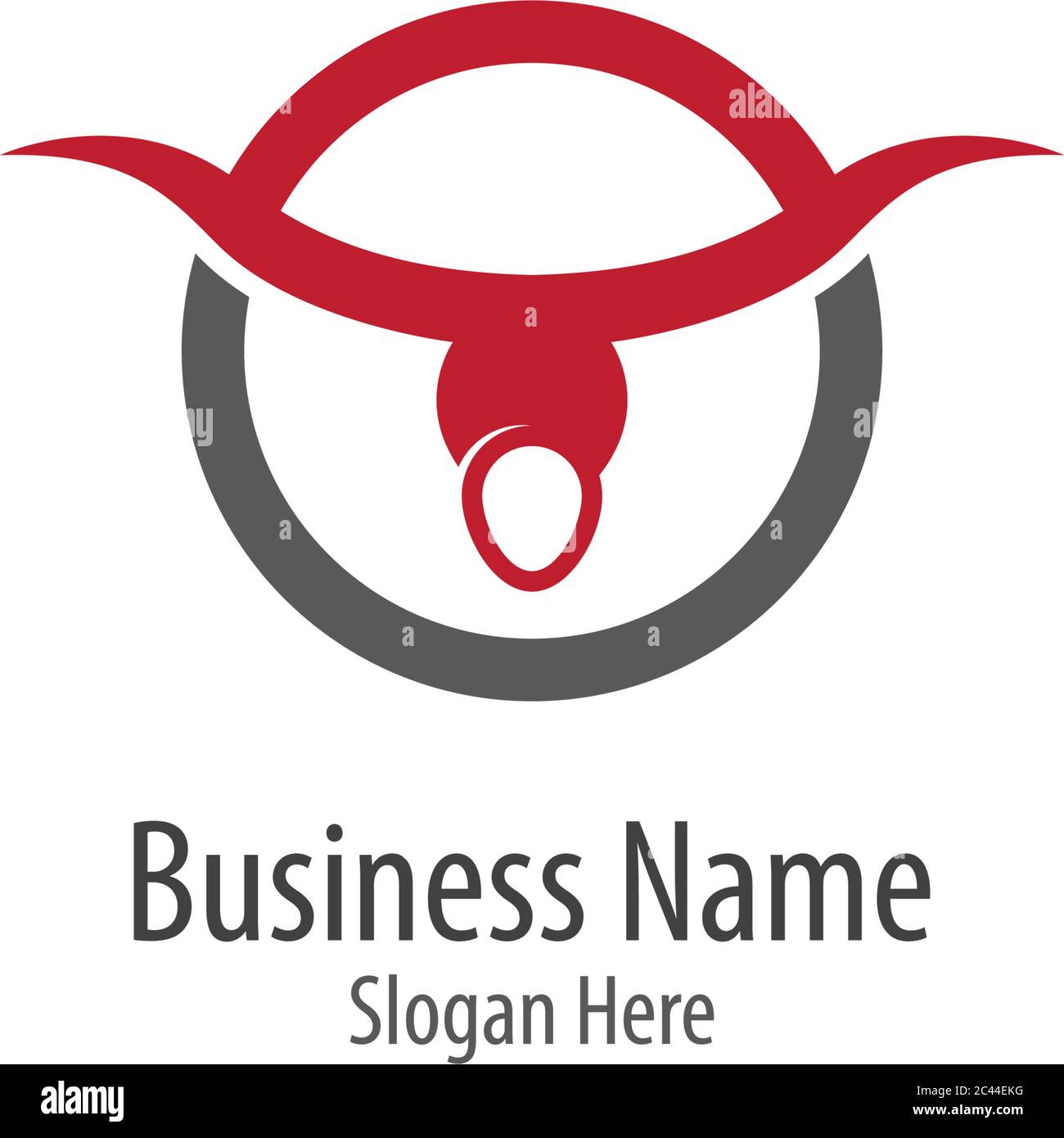 Bull logo template vector icon illustration design Stock Vector Image ...