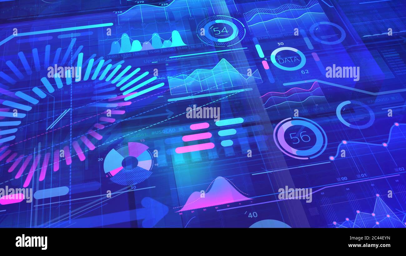 Bright color corporate background with infographics Stock Photo - Alamy