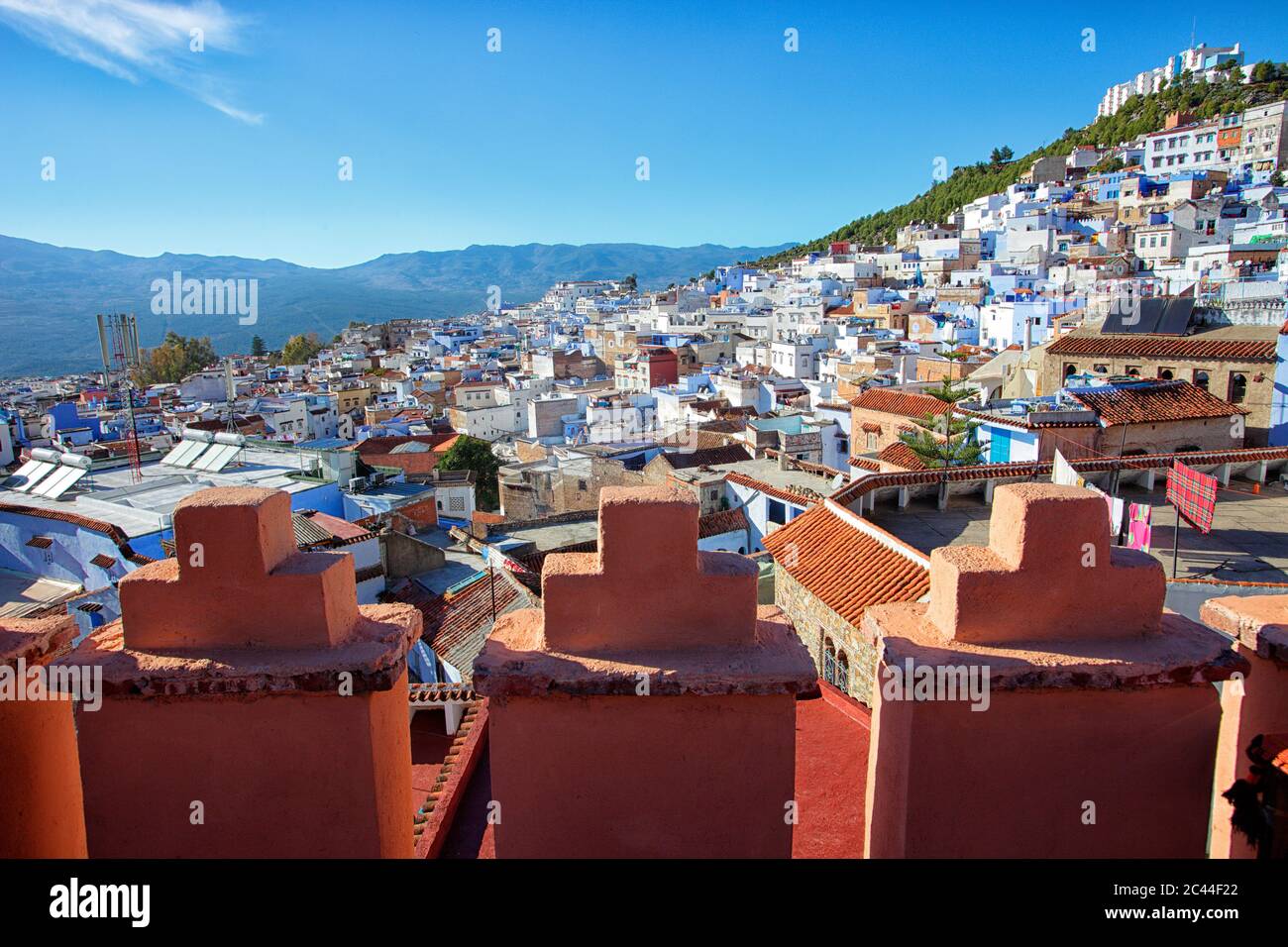 Chefchaouen city view hi-res stock photography and images - Alamy