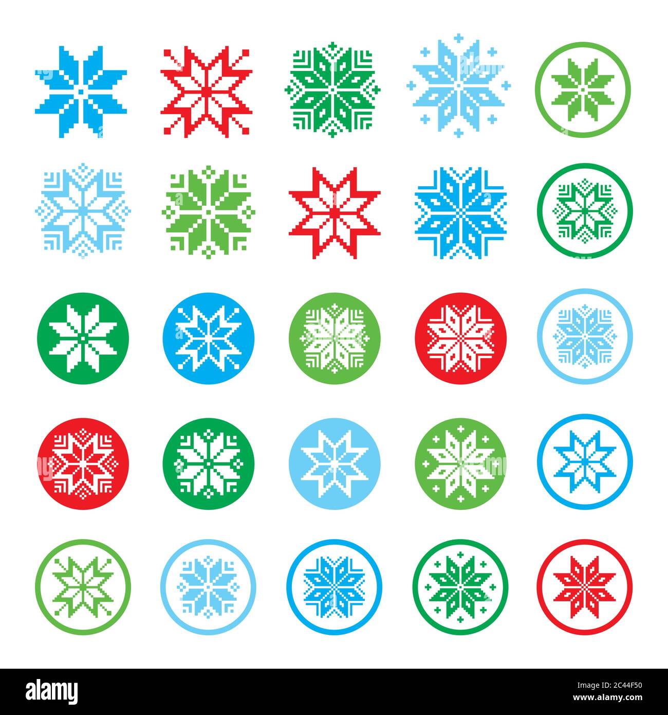 Frost winter green Stock Vector Images - Alamy