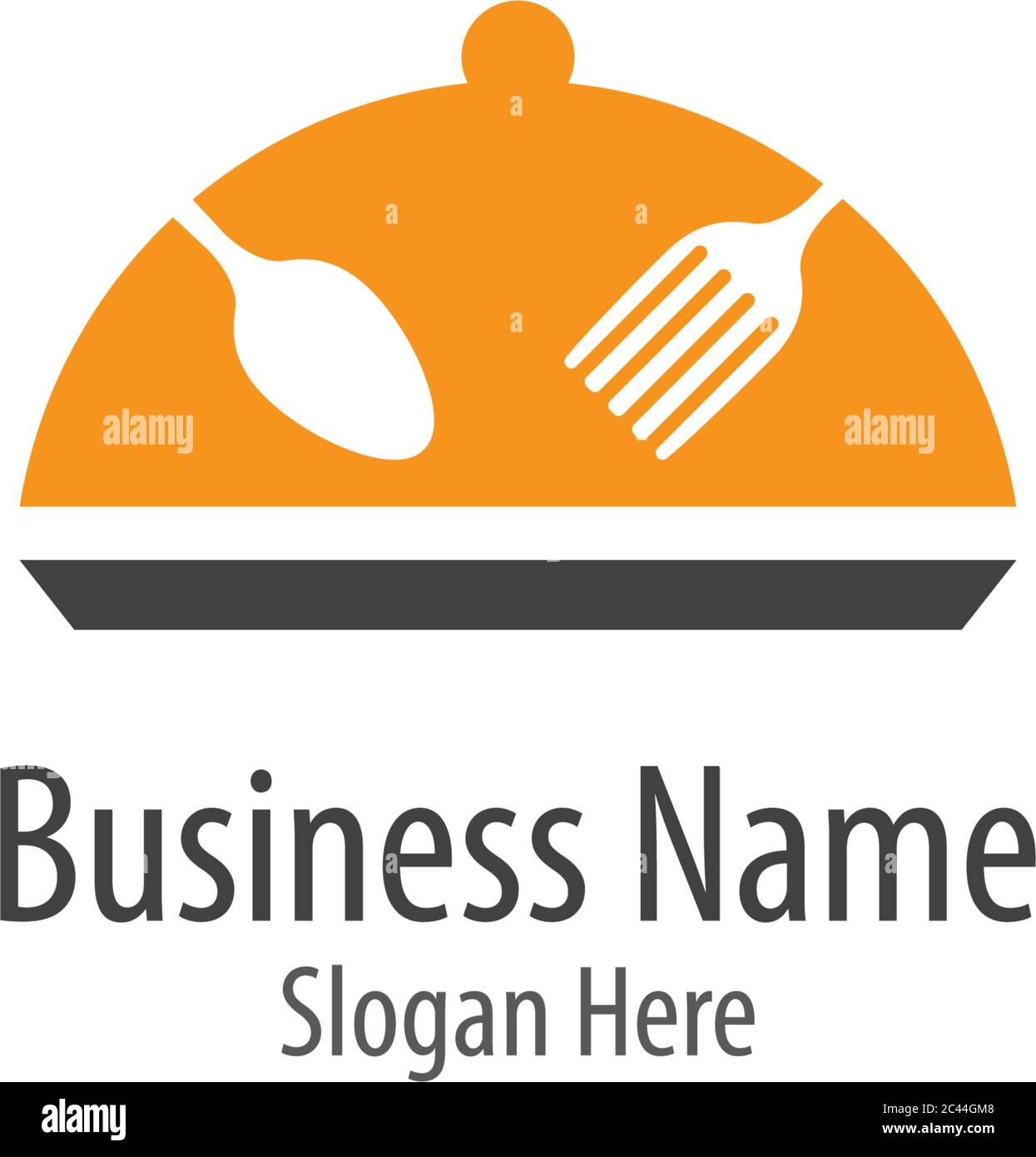 Restaurant logo template vector icon illustration design Stock Vector ...