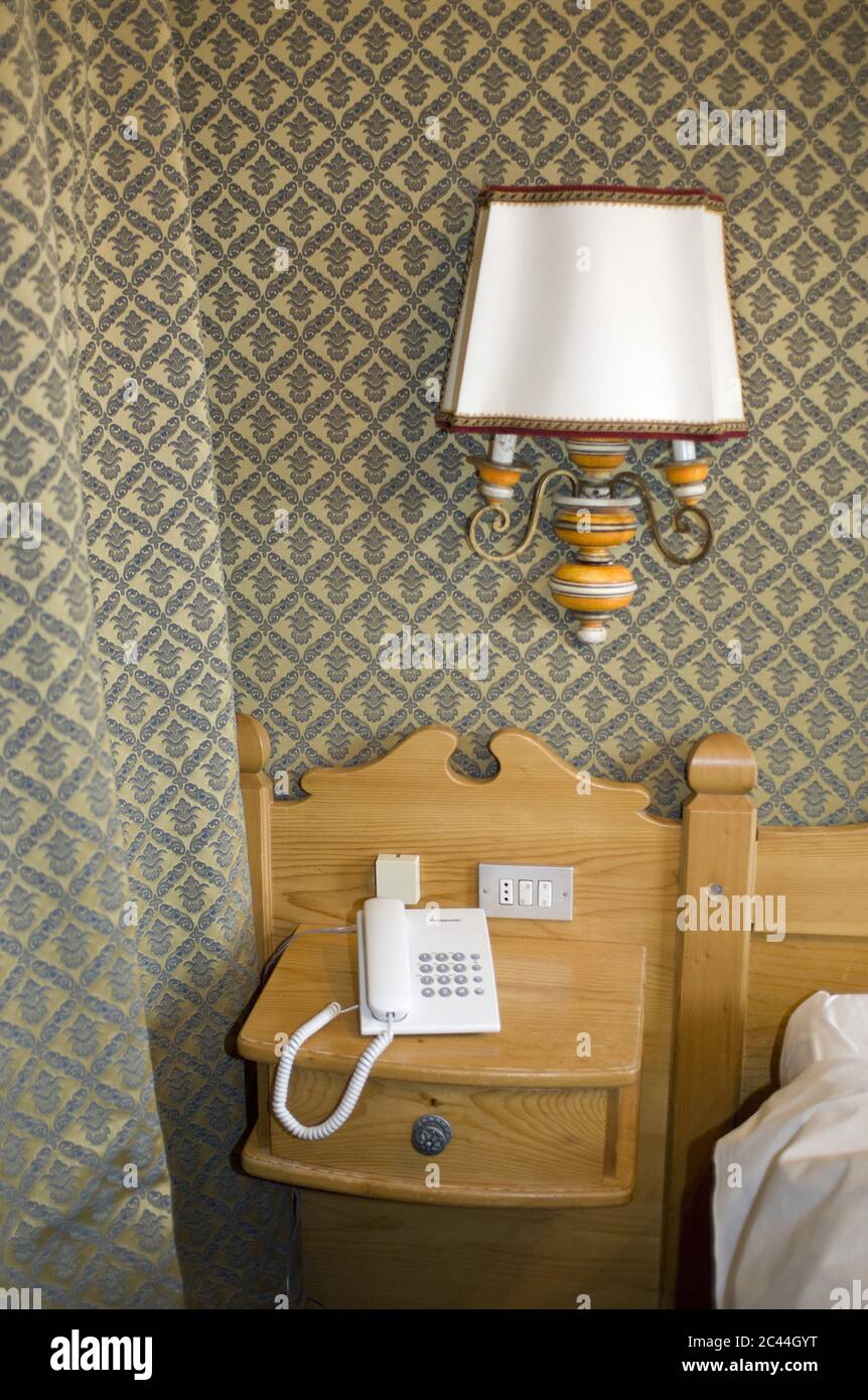 Rustic hotel room Stock Photo - Alamy