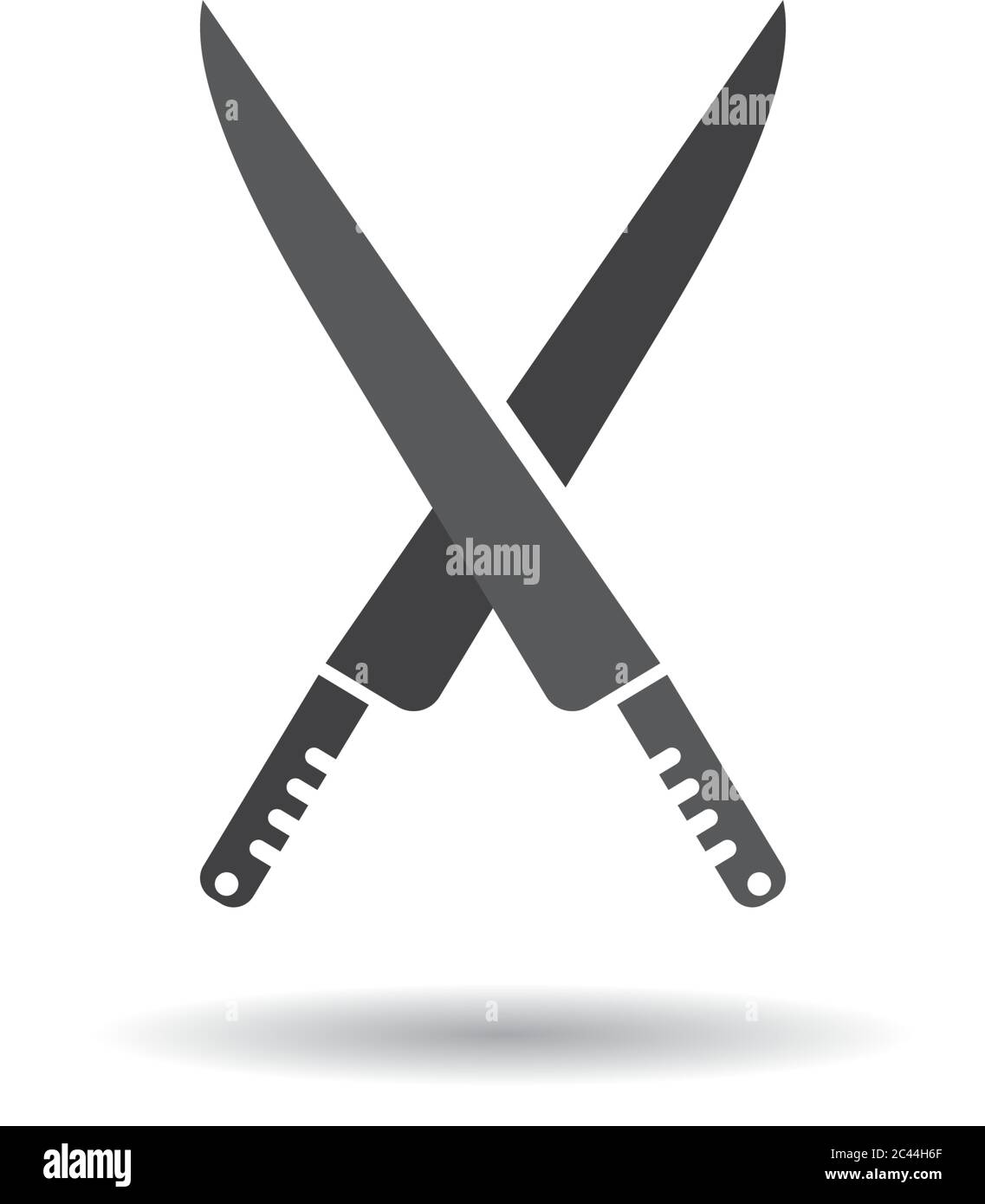 Knife logo template vector icon illustration design Stock Vector Image ...