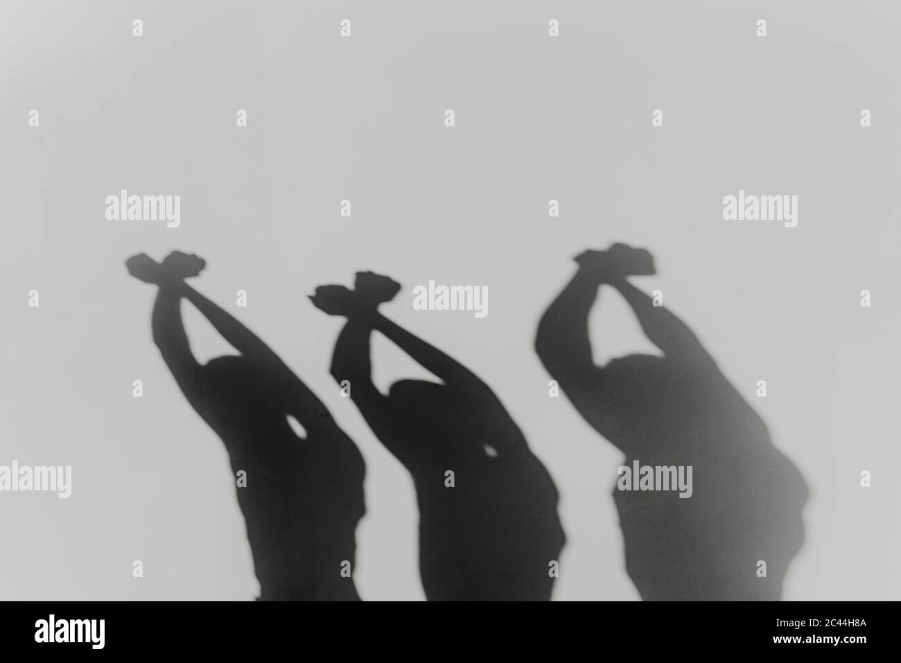 Three man crossing hands protest hi-res stock photography and images ...