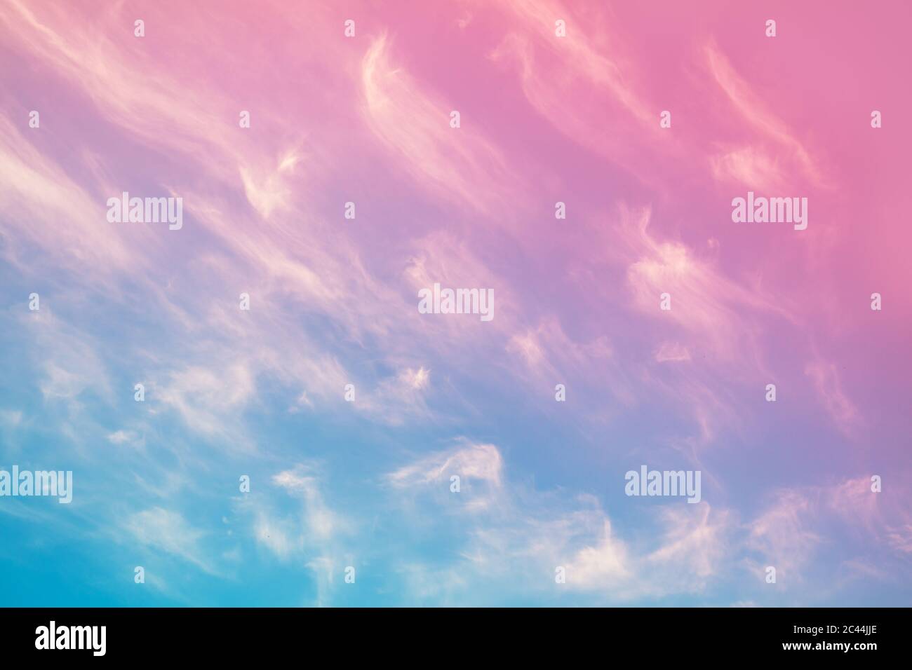 Colorful cloudy sky at sunset. Gradient color. Sky texture. Abstract ...