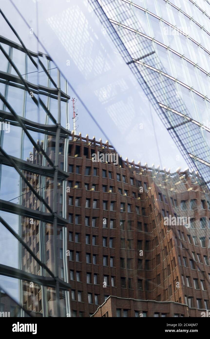 Kollhoff Tower and Sony Center, Berlin, Germany Stock Photo - Alamy