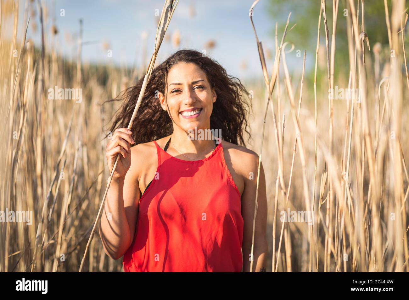 Woman reed hi-res stock photography and images - Alamy
