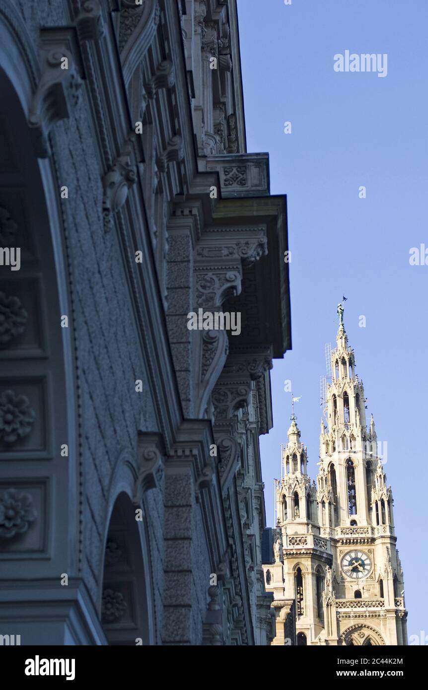 Tower in Vienna, Austria Stock Photo - Alamy
