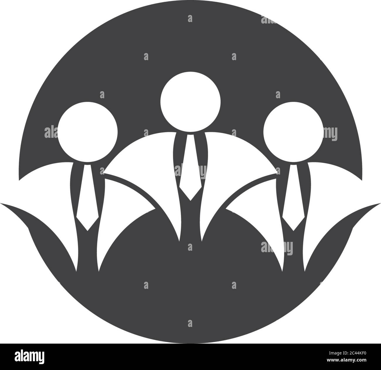 Businessman logo illustration design Stock Vector Image & Art - Alamy