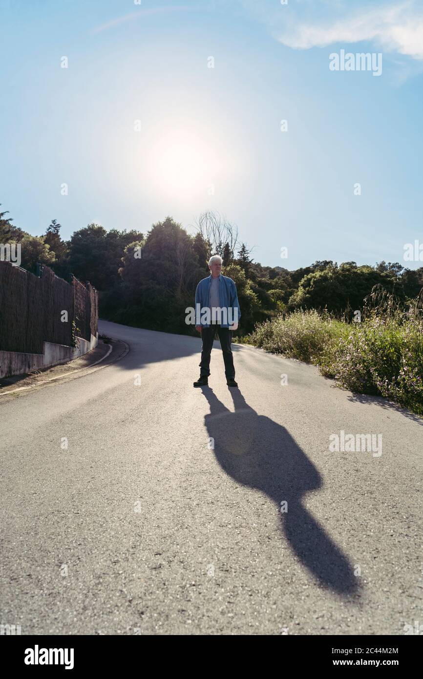 Shadow on the road hi-res stock photography and images - Alamy