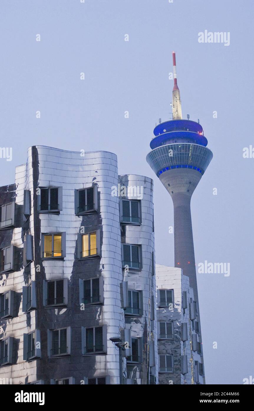 Frank Owen Gehry building in Duesseldorf, Germany Stock Photo - Alamy