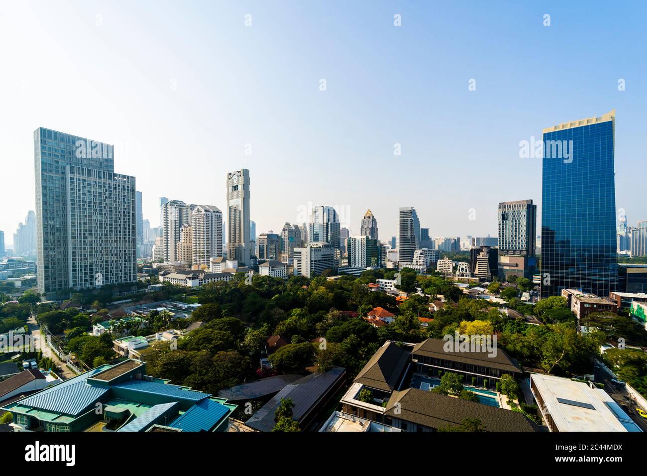Bangkok skyline view thailand hi-res stock photography and images - Alamy
