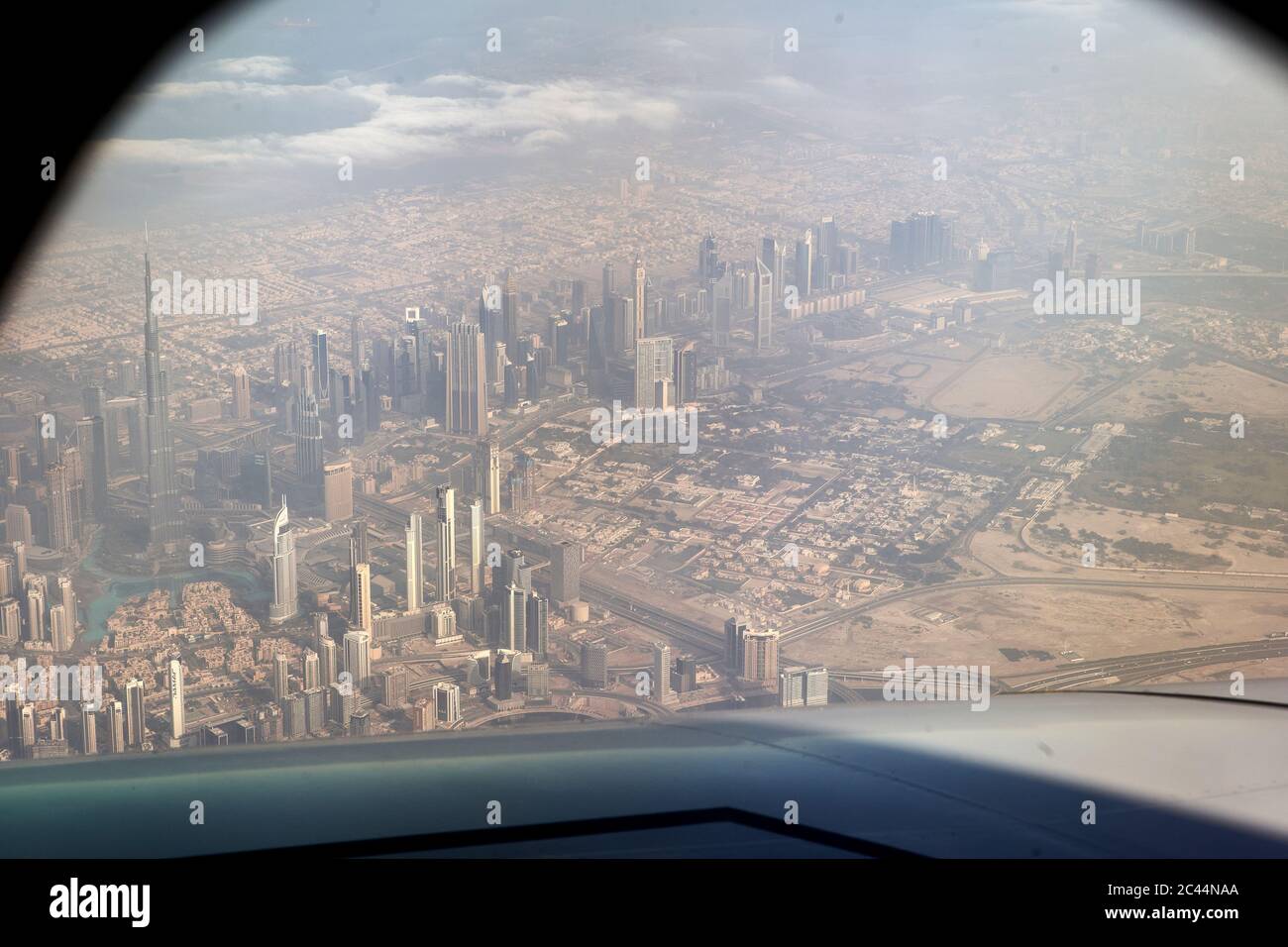Elevated view dubai city hi-res stock photography and images - Alamy