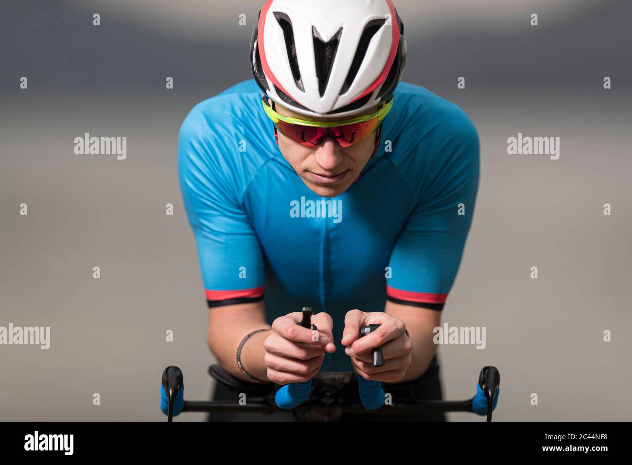 Racing bicycle blue colour hi-res stock photography and images - Alamy