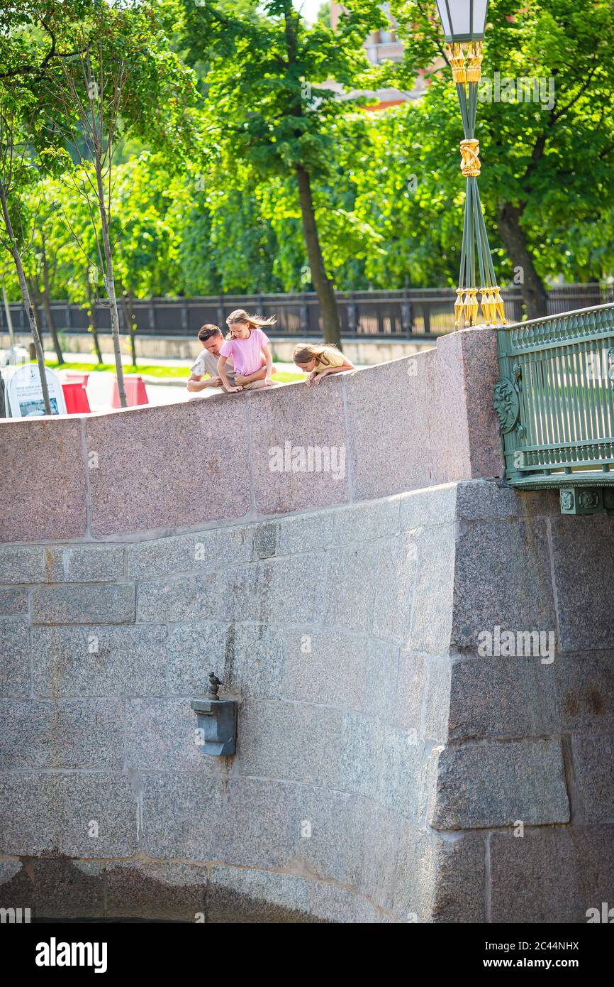 Monument sculpture of Chizhik-Pyzhik small bird on Fontanka river, St ...