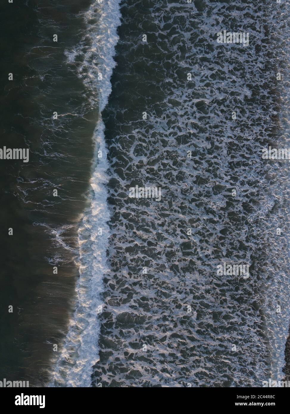 Aerial photo of a rural surf area, New Zealand Stock Photo - Alamy