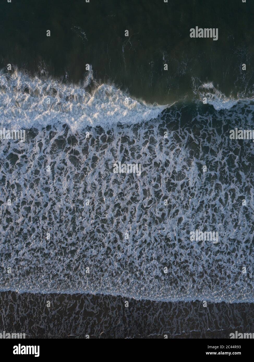 Aerial photo of a rural surf area, New Zealand Stock Photo - Alamy