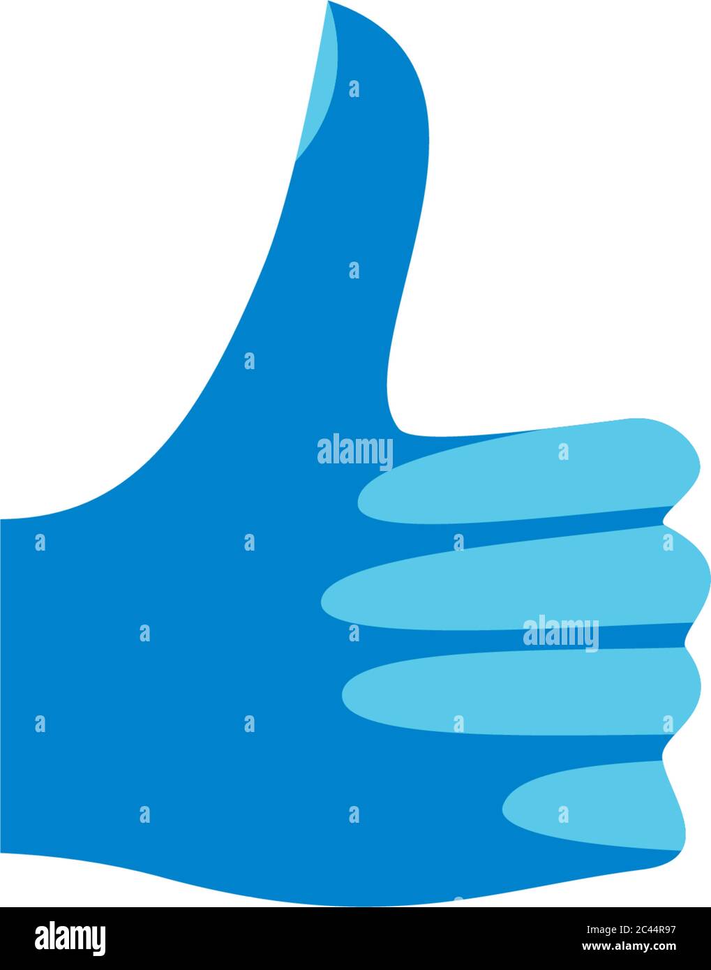 Thumb logo illustration design Stock Vector Image & Art - Alamy