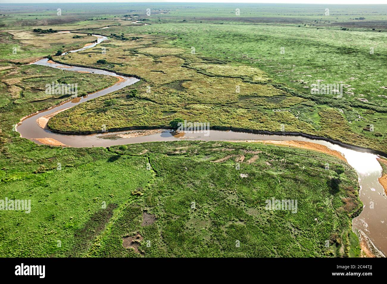Garamba river winding congo hi-res stock photography and images - Alamy