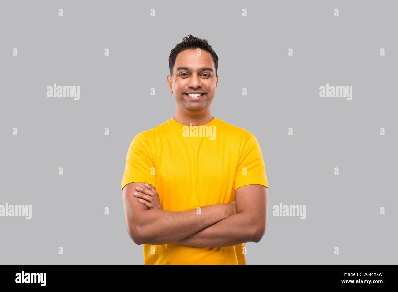Indian man standing hi-res stock photography and images - Alamy