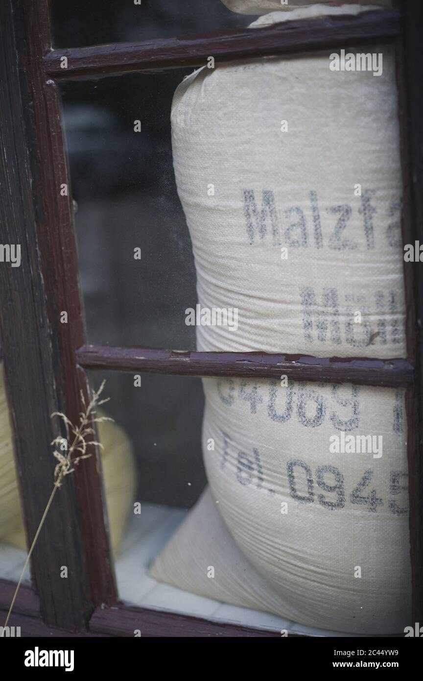 Sack of flour Stock Photo - Alamy