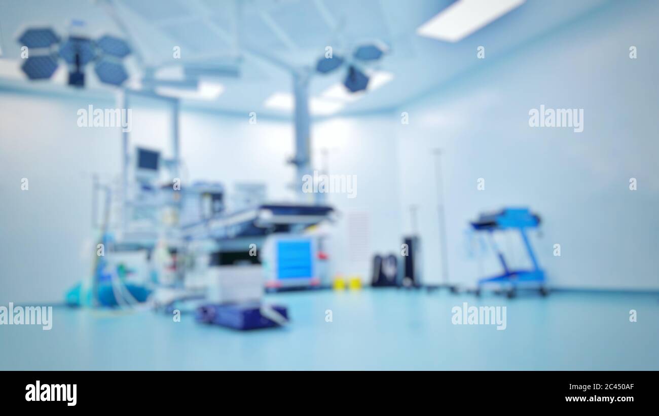 blur image inside operation theatre Stock Photo - Alamy