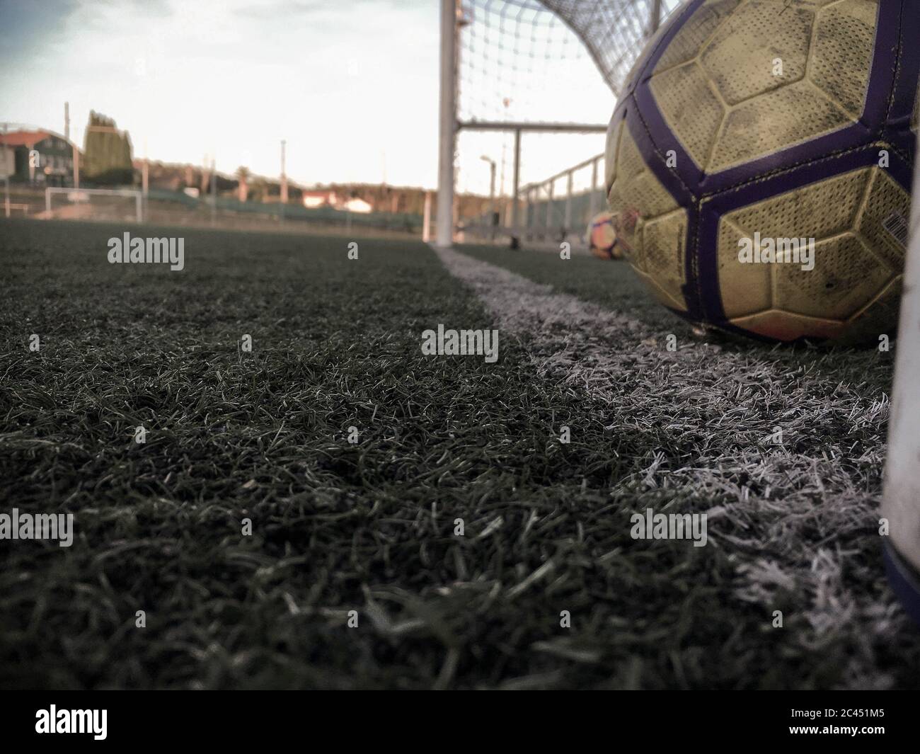 Football yellow hi-res stock photography and images - Alamy