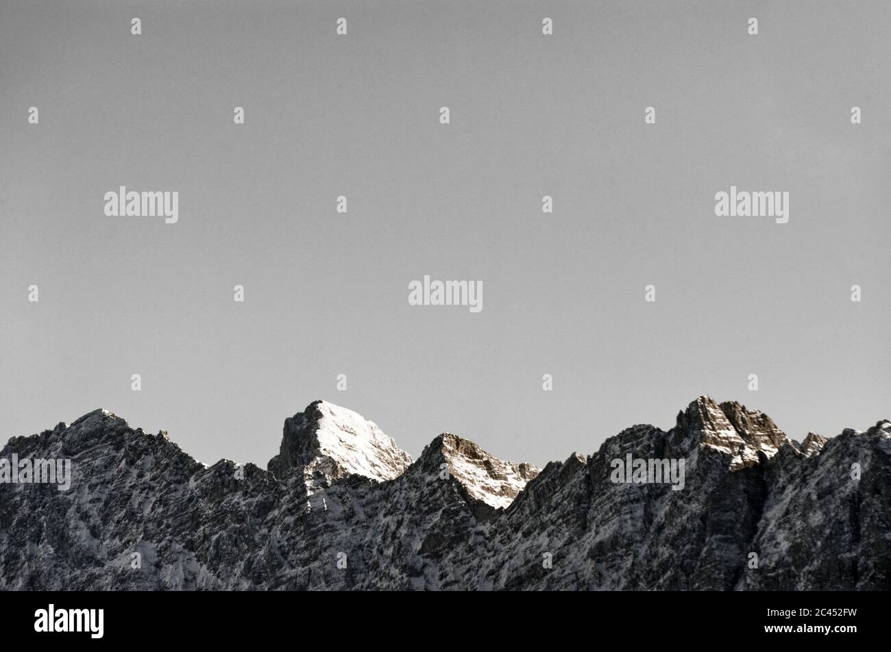 Mountain landscape, Mittenwald, Upper Bavaria, Germany Stock Photo - Alamy