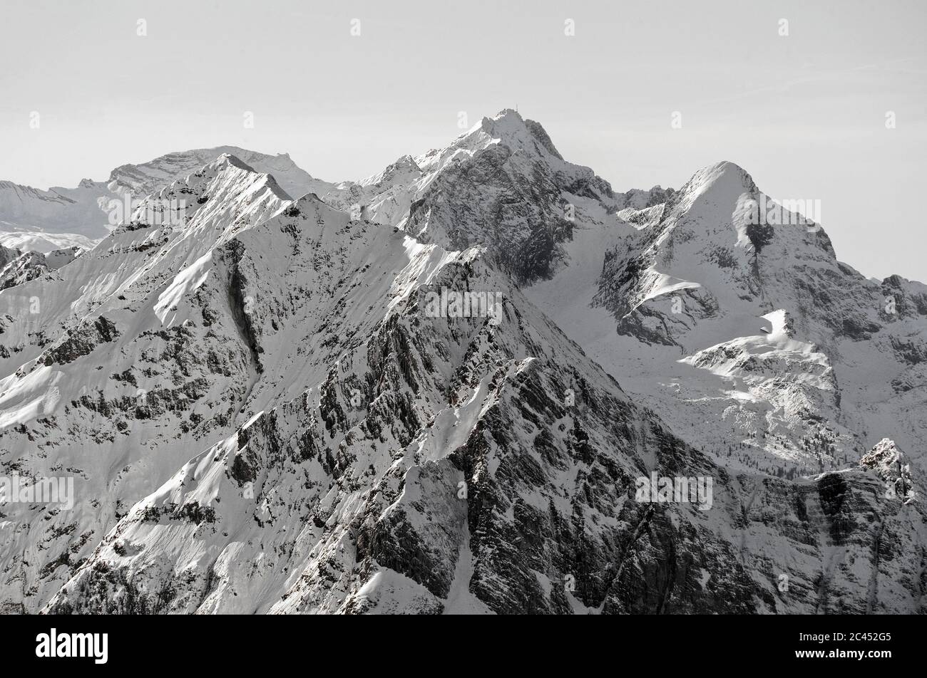 Mountain landscape, Mittenwald, Upper Bavaria, Germany Stock Photo - Alamy