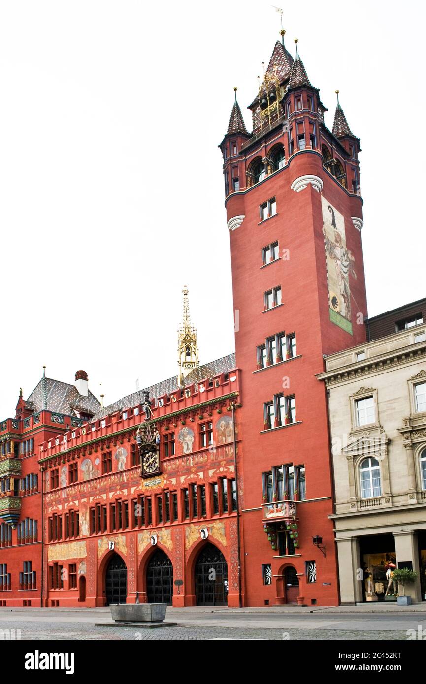 Basel City Hall, Switzerland Stock Photo - Alamy