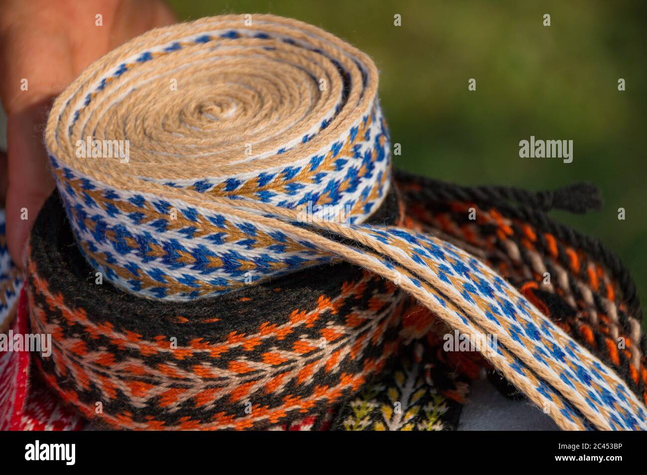 Multi colored belt hi-res stock photography and images - Alamy
