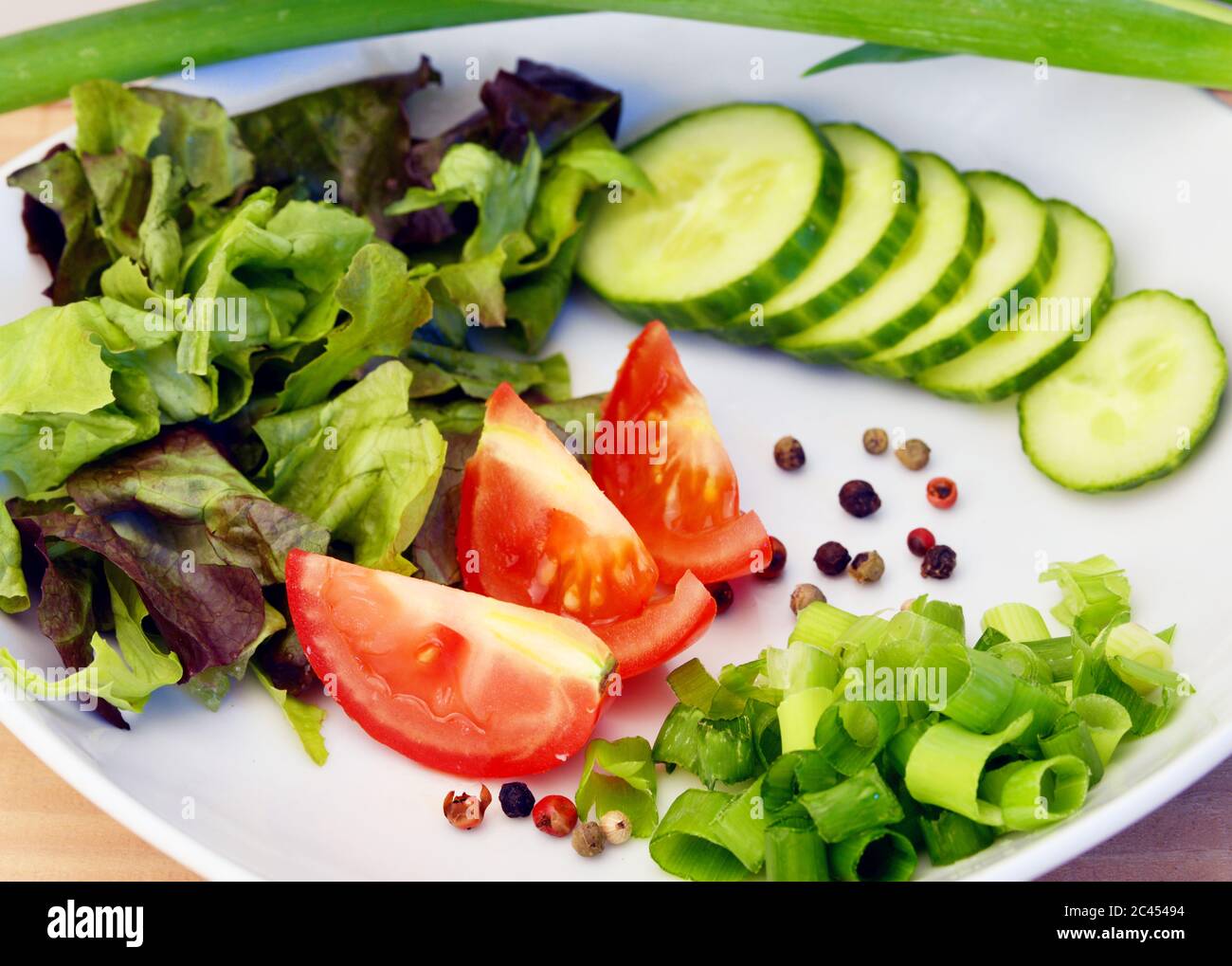 Salatteller hi-res stock photography and images - Alamy