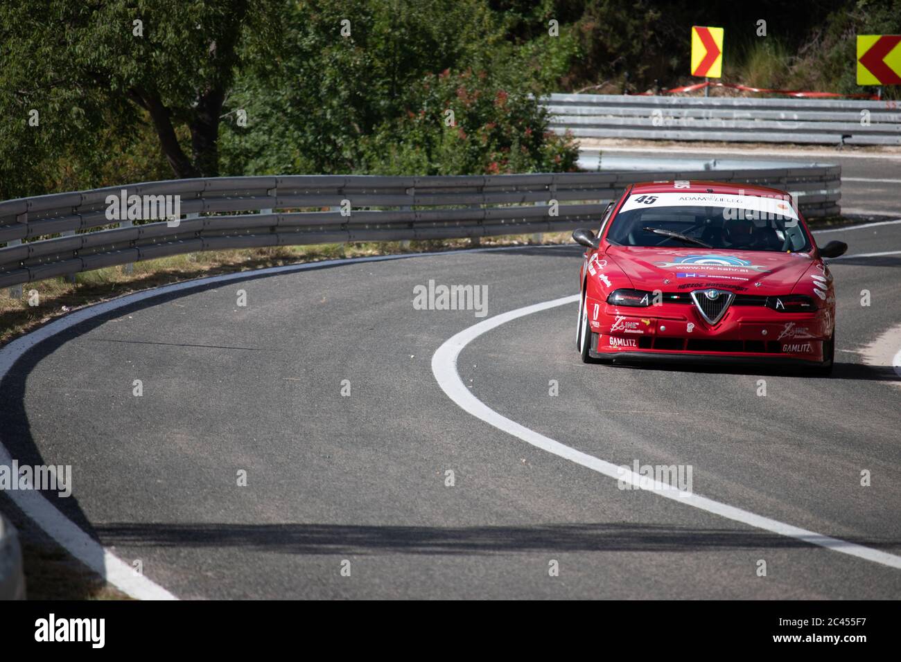 Alfa romeo 156 racing car hi-res stock photography and images - Alamy