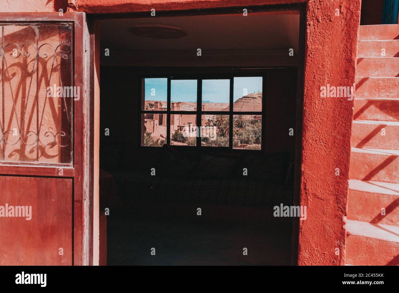 Contemporary open gate detail hi-res stock photography and images - Alamy