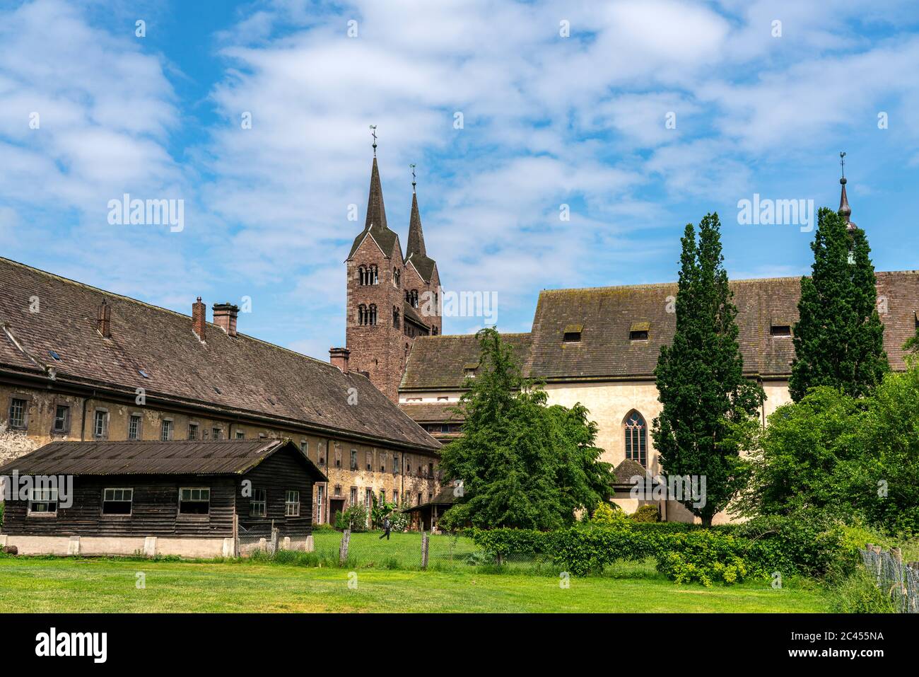 Schloss Corvey, UNESCO Welterbe in Höxter, Nordrhein-Westfalen ...