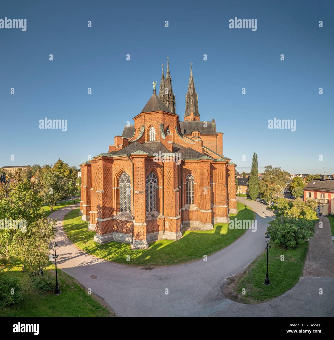 Scandinavia church facade hi-res stock photography and images - Alamy